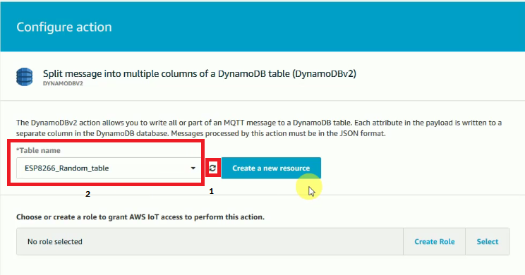 Storing Esp8266 Data Into Amazon Dynamodb Using Aws Iot Coremqtt 4126