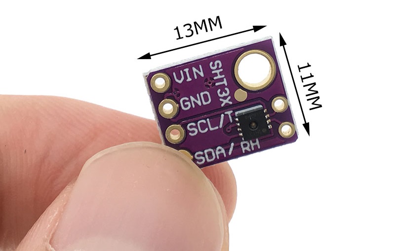 Interfacing SHT3X Temperature and Humidity sensor with ESP32 ...