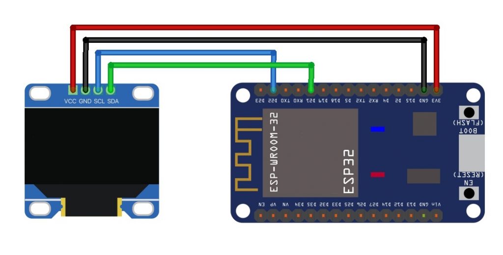 Playing Videos on 128X64 OLED Display with ESP32 | Bahubali Movie on ...
