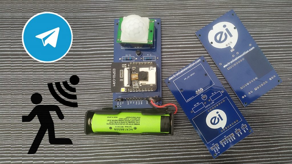 Motion Triggered Telegram Alert Device With Esp32 Camera Electronics Innovation