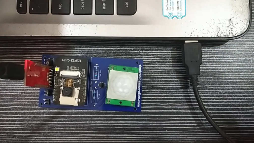 How To Make An Esp32 Cam And Blynk App Based Security Camera With Motion Detection Electronics 8788