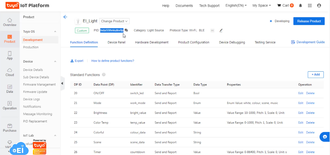 Getting Started With Tuya Iot Platform How To Deploy A Thing On Tuya